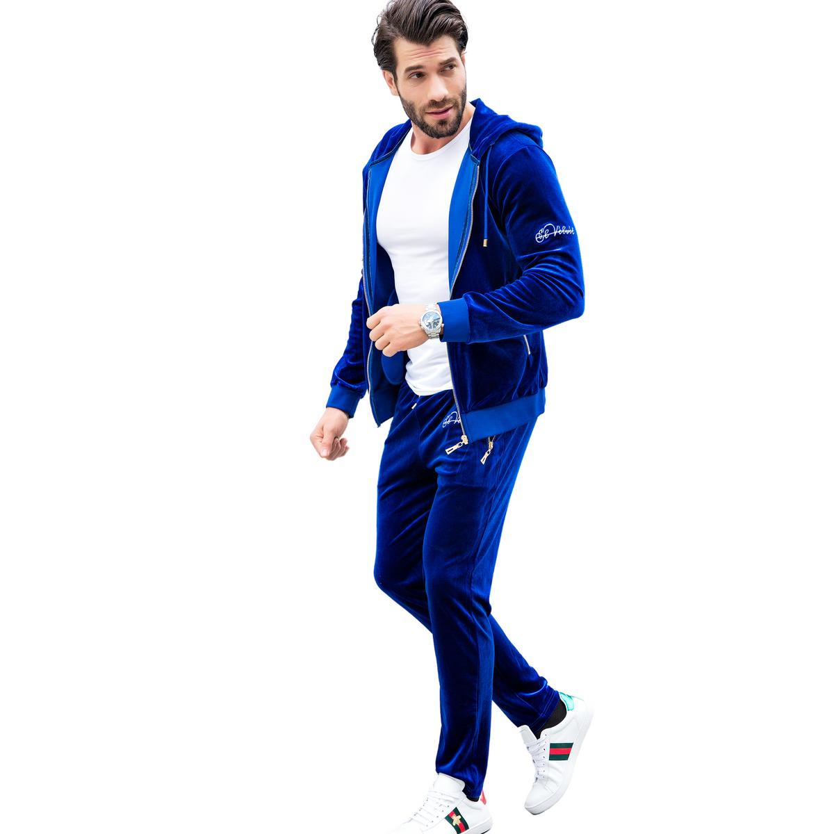 Men's Royal Blue Vélvét - Full Tracksuit – El Vélvét